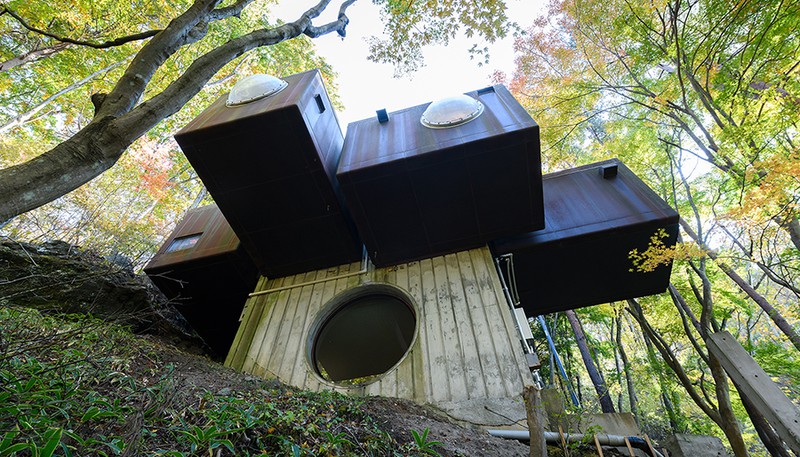 In Photos: Late Japan architect's villa to become 'capsule architecture ...