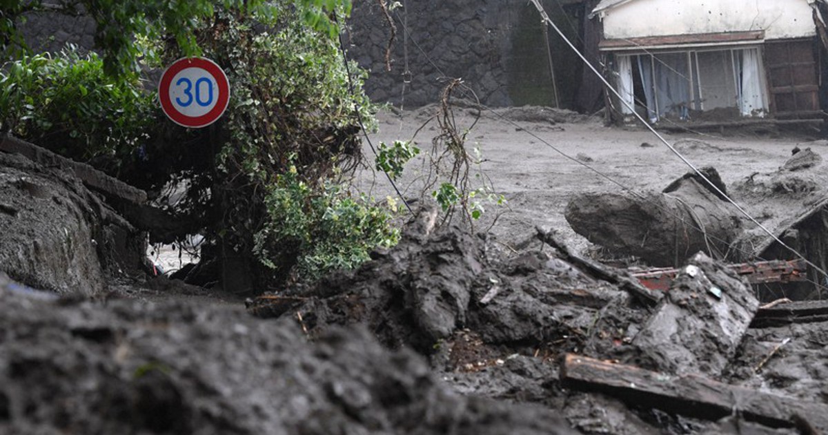 In Photos: Mudslide devastates central Japan city - The Mainichi