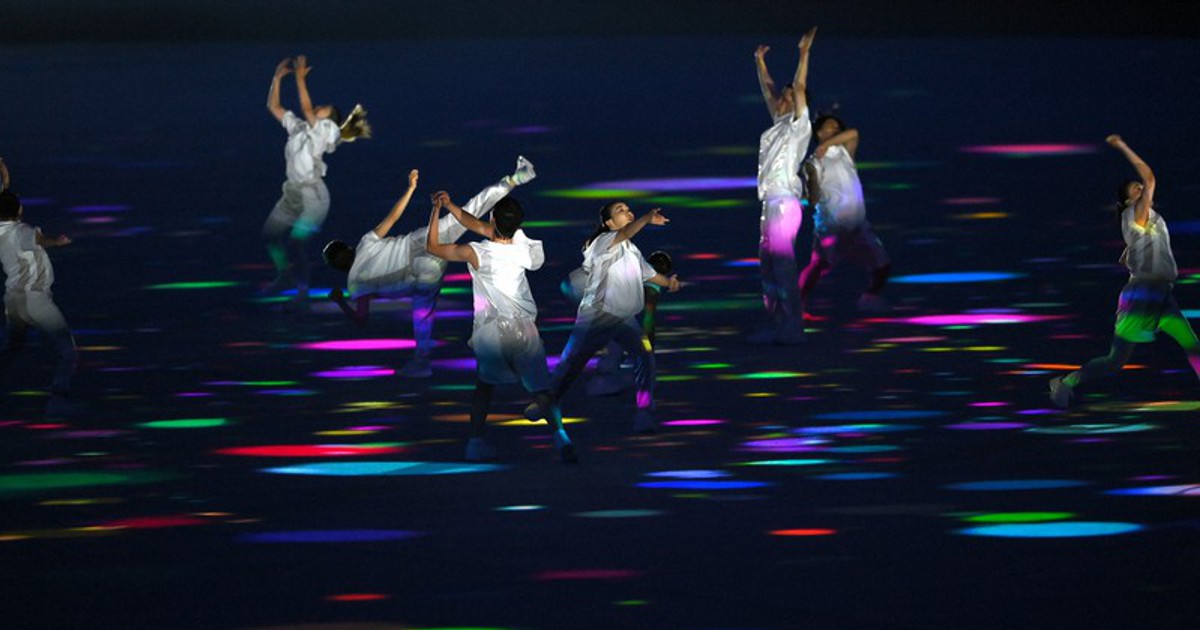 In Photos: Tokyo Olympic countdown ends with bold, colorful opening ...