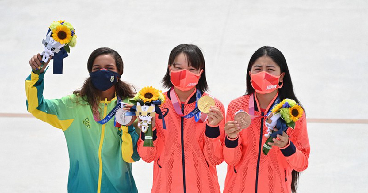 In Photos: Japanese skateboarders, archers highlight Tokyo Olympics on ...