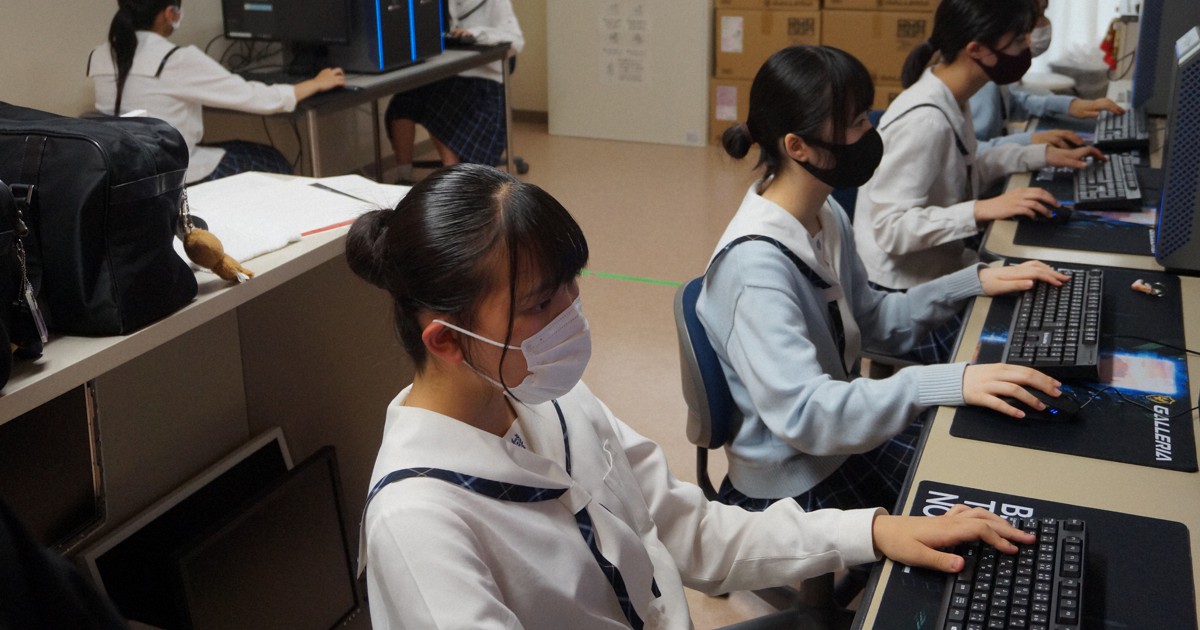 Esports club members at Japan girls' high school train hard to reach ...