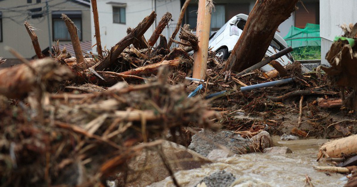 In Photos: Record heavy rains damage some 3,600 houses in wide areas of ...