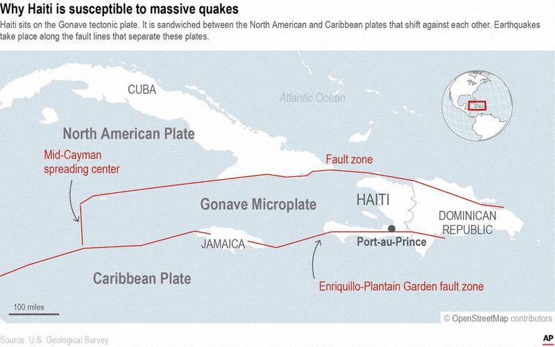 EXPLAINER: Why Haiti is prone to devastating earthquakes - The Mainichi