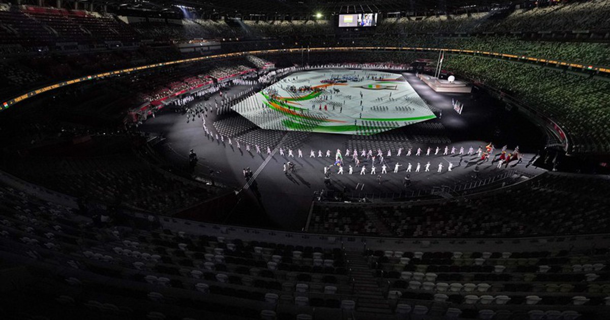 In Photos: Tokyo Paralympic opening ceremony commences with fireworks ...