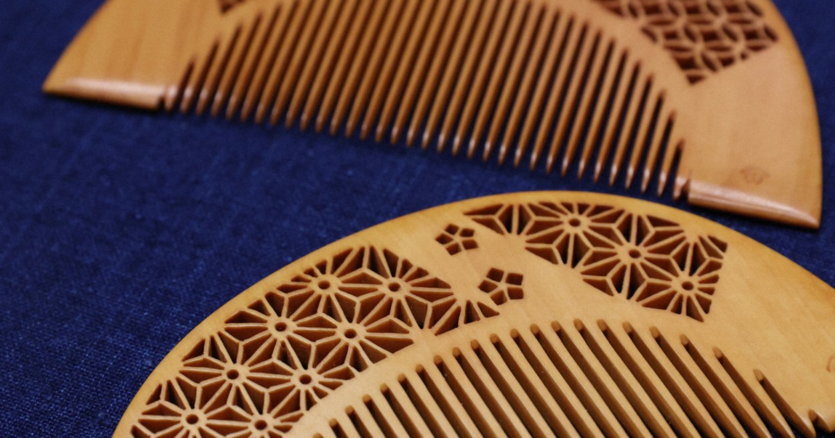 In Photos: Handmade Japanese combs combine beauty, practicality, and ...