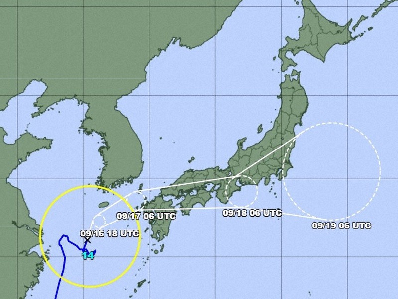 Japan weather agency warns of flooding, landslides as Typhoon Chanthu ...