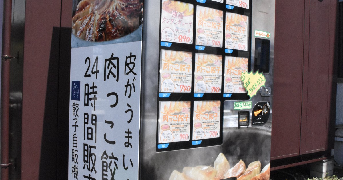 Gyoza dumpling vending machines boost business for Japanese firm hit by ...
