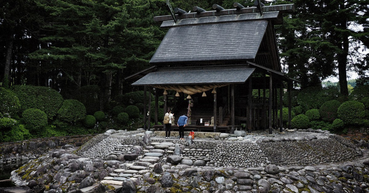 In Photos: Akita Pref.'s Shinto god asked to guide women's path - The ...