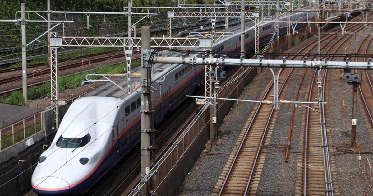 In Photos: Japan's E4 series all-double-decker shinkansen set for last ...