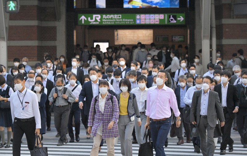 In Photos: Tokyo area hit by major transport delays day after strong ...