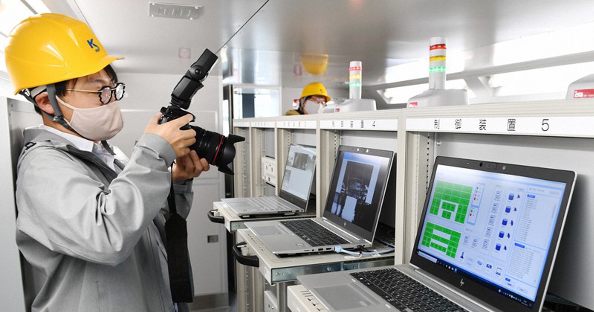 In Photos: JR West to roll out Japan's 1st AI inspection train on ...