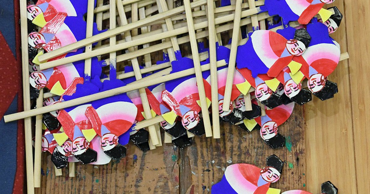 In Photos: Tokyo shop's traditional 'kumade' charms rake in fortune and ...