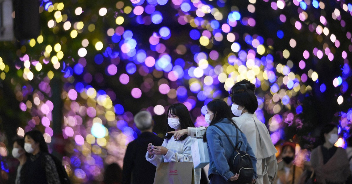 1.3 million LEDs light up Osaka's main street until end of December ...