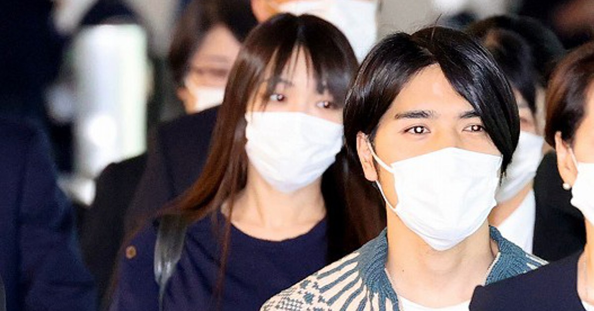 In Photos: Former Princess Mako, Kei Komuro leave Japan to start new ...