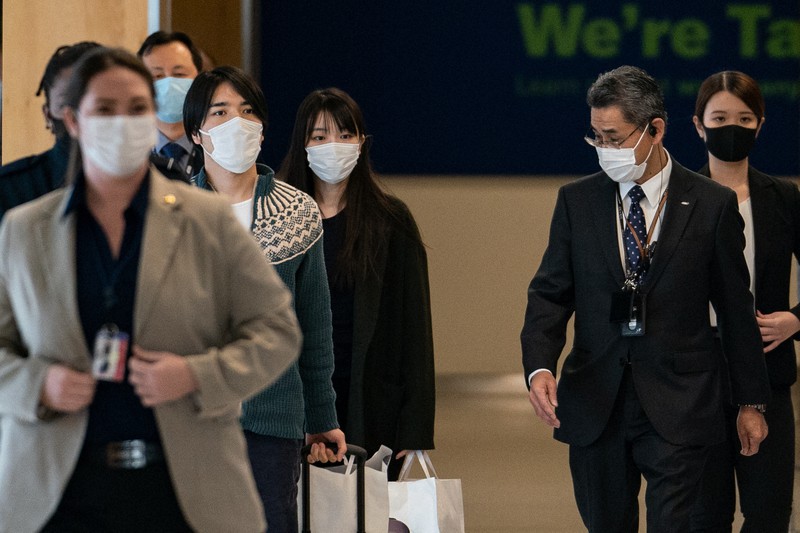 In Photos: Ex-Princess Mako, husband arrive in NY for new life - The ...