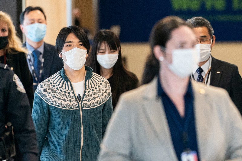 In Photos: Ex-Princess Mako, husband arrive in NY for new life - The ...