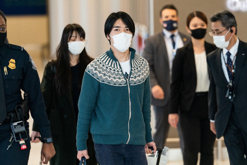 In Photos: Ex-Princess Mako, husband arrive in NY for new life - The ...