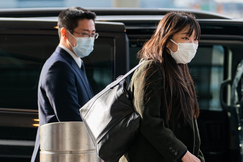 In Photos: Ex-Princess Mako, husband arrive in NY for new life - The ...