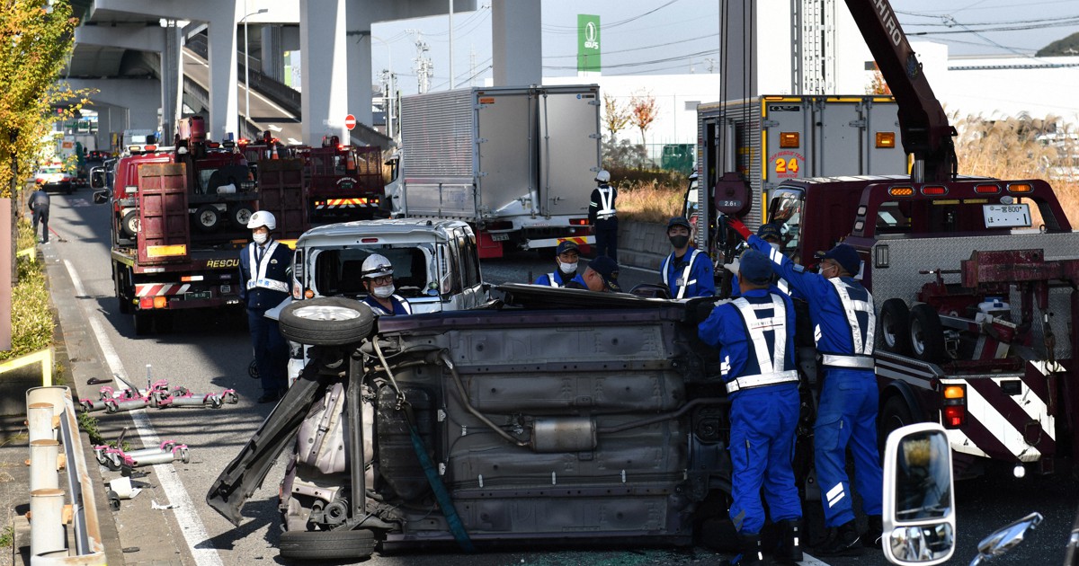 28 vehicles involved in morning traffic accident in central Japan, 24 ...