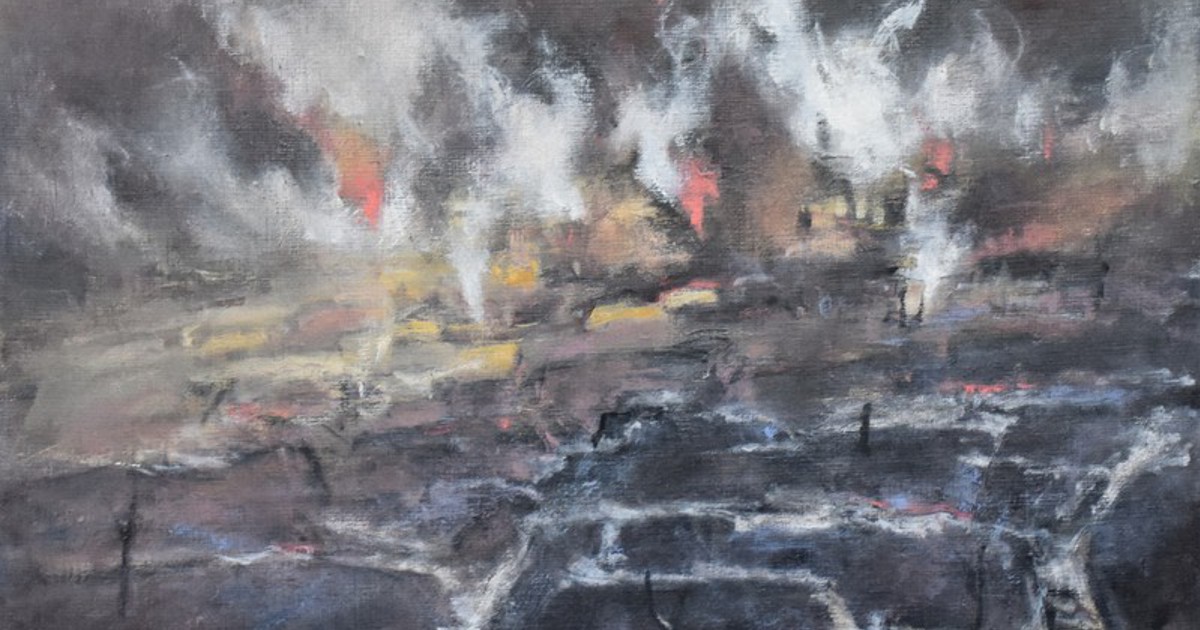 In Photos: Nagasaki A-bomb survivor tells the tragedy through paintings ...