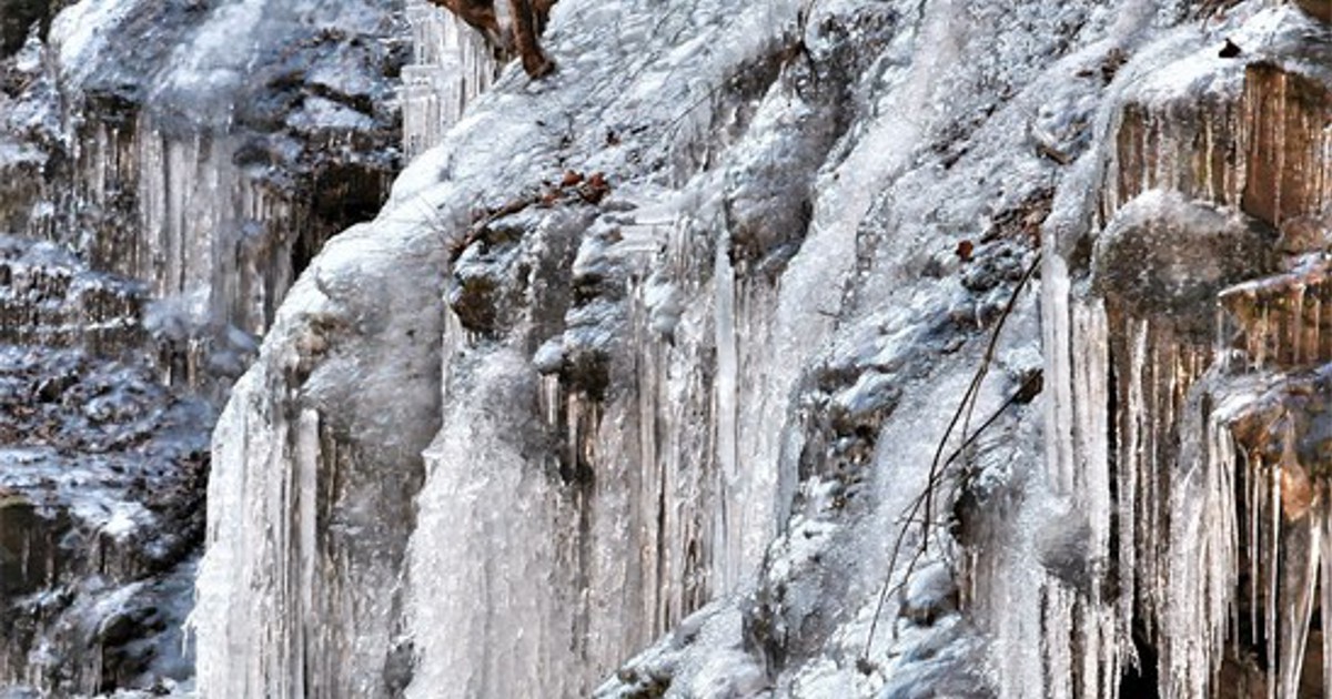 In Photos: Icicle season underway in Japan's Saitama Prefecture - The ...