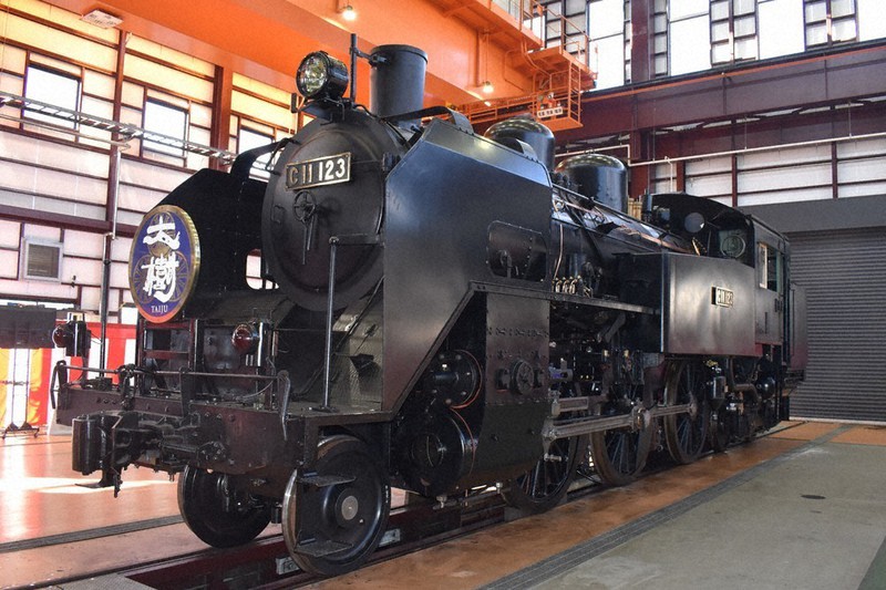 東武鉄道のSL「C11形123号機」 安全祈願火入れ式 久喜 ／埼玉 | 毎日新聞