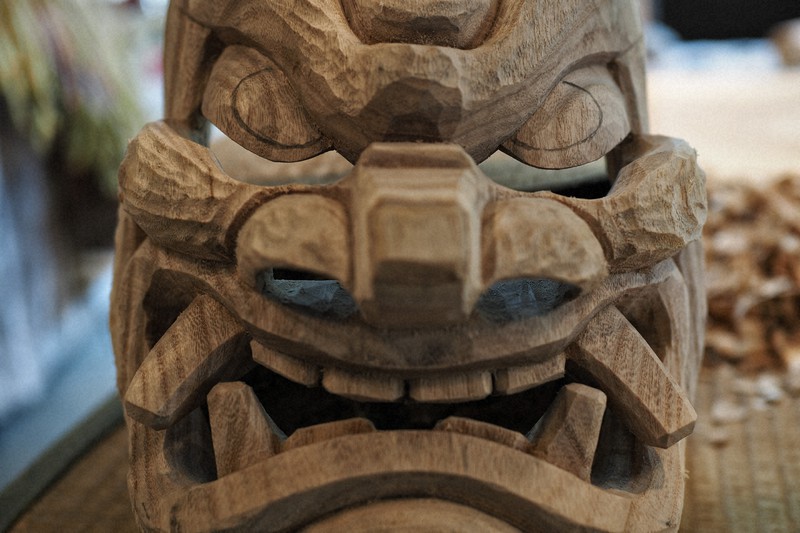 In Photos: Akita Pref. craftsman carves life into traditional demon ...
