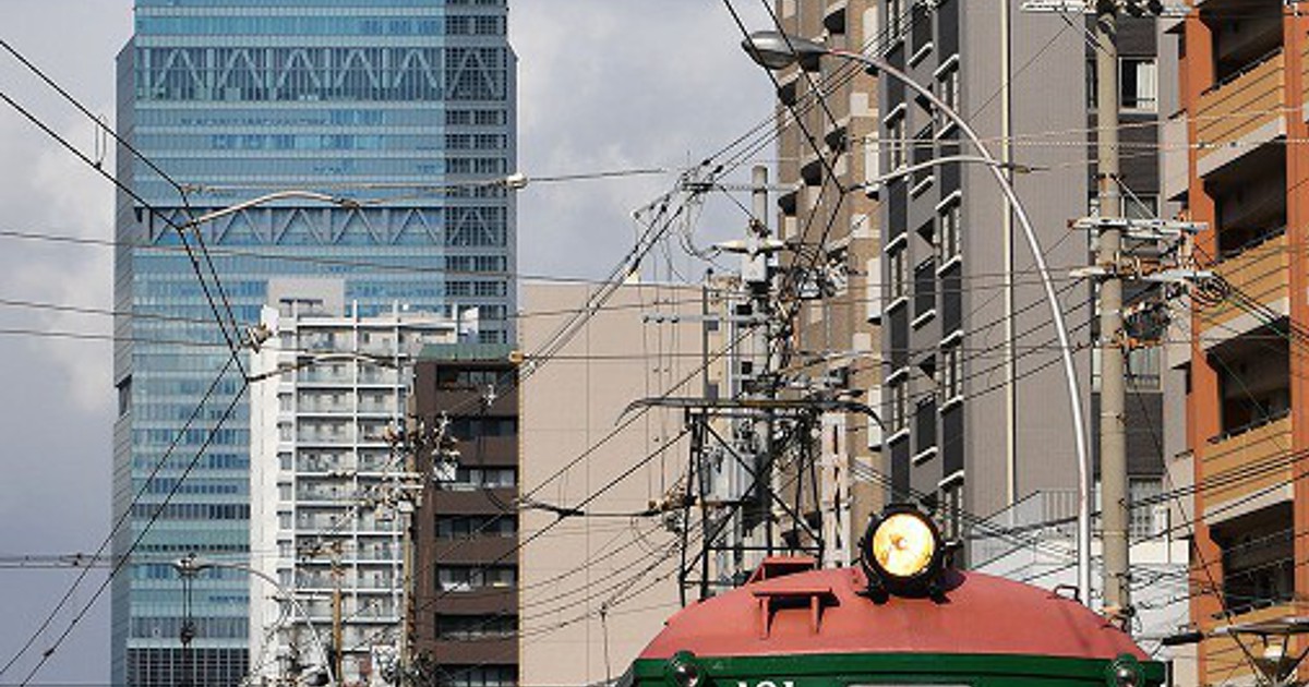 In Photos: Retro tram from 1928 still rattling, rolling in Osaka - The ...