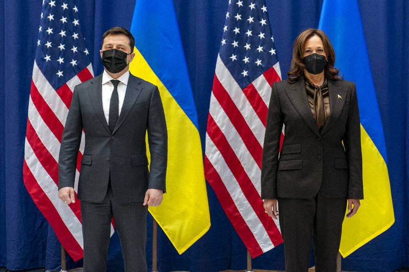 Harris on Ukraine: World at 'a decisive moment in history' - The Mainichi