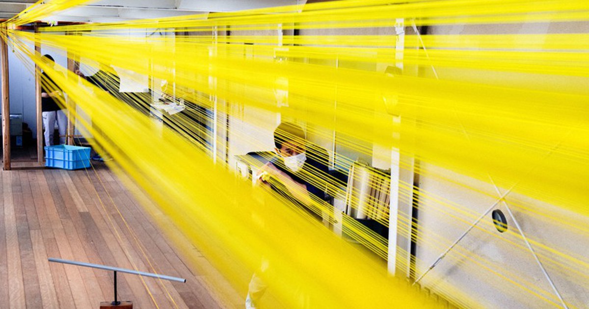 In Photos: Special silk strings created for Japanese instruments using ...