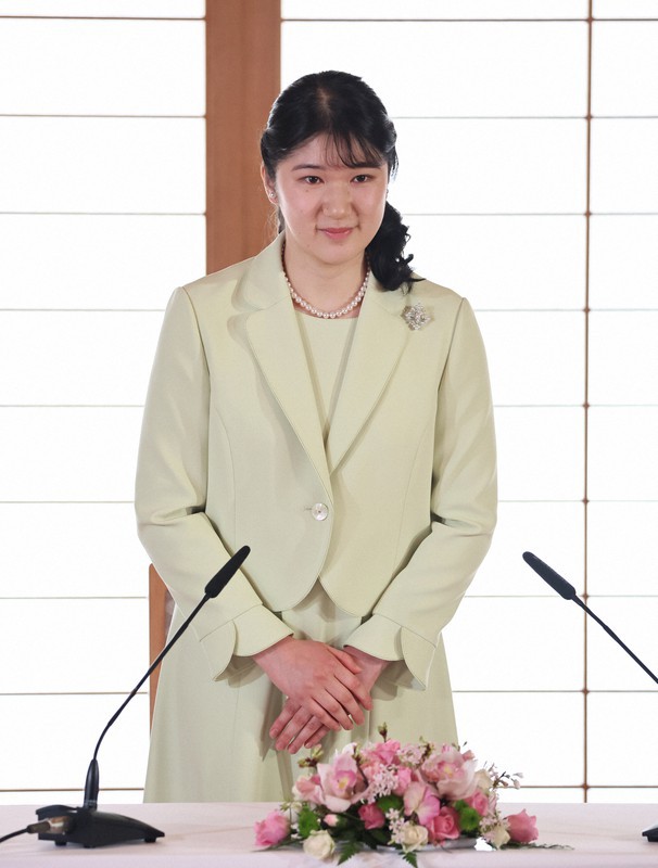 In Photos: Princess Aiko holds 1st news conference as adult Imperial ...