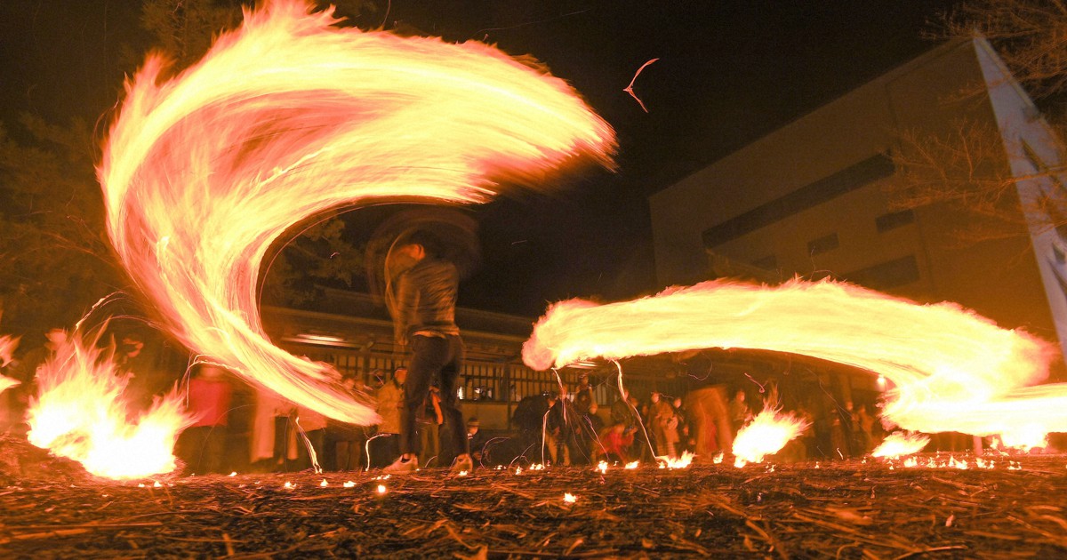 Fire ritual at quake-hit shrine in southwest Japan signals hope for ...