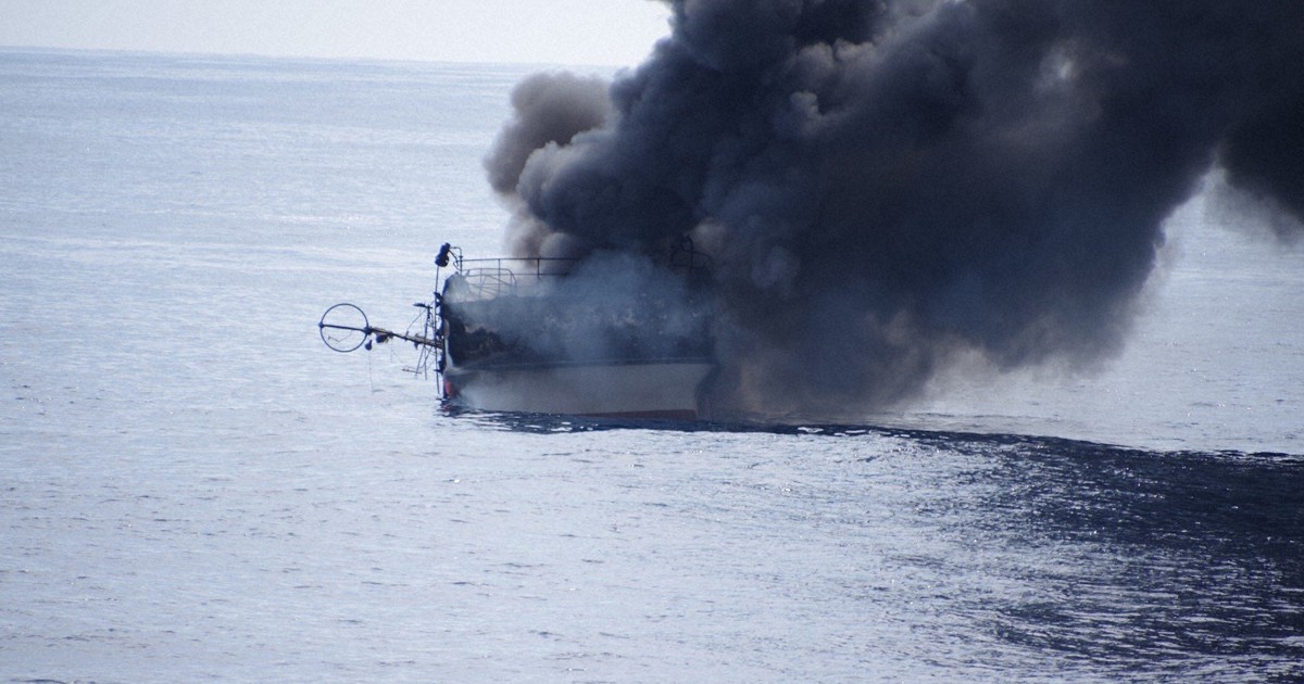 4 missing after fishing boat catches fire at sea in southwest Japan ...