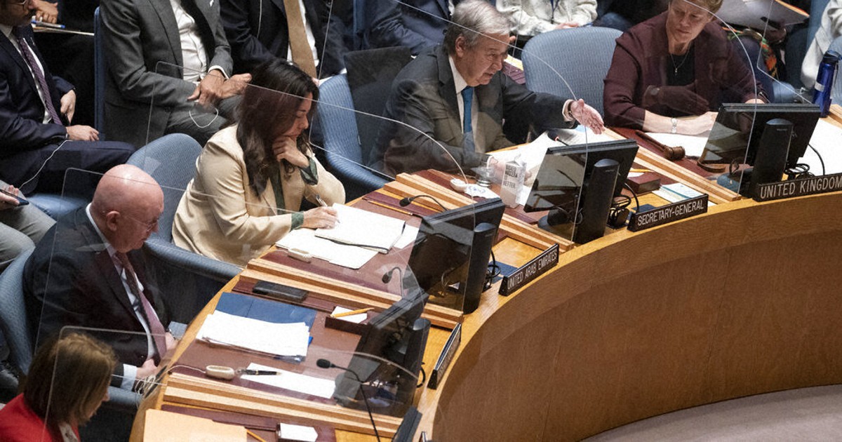 Ukraine leader to UN Security Council: No more Russia veto - The Mainichi