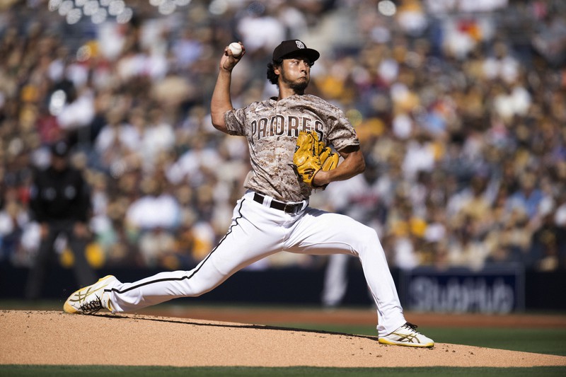 MLB: Yu Darvish rebounds, Padres beat Braves 2-1 despite just 3 hits ...