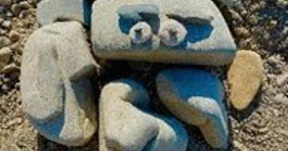 In Photos: Japanese city rocks out with unique 'faces of stones ...