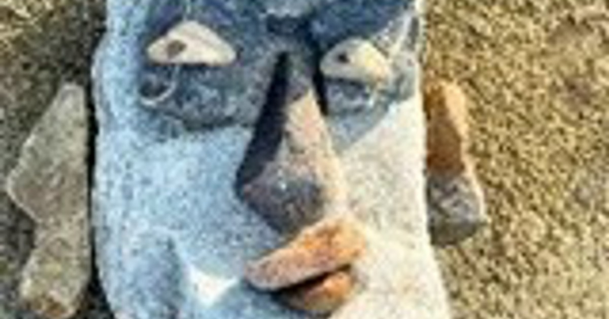 In Photos: Japanese city rocks out with unique 'faces of stones ...