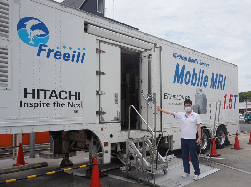 Japan's 1st brain MRI scan service at gas station starts in west Japan ...