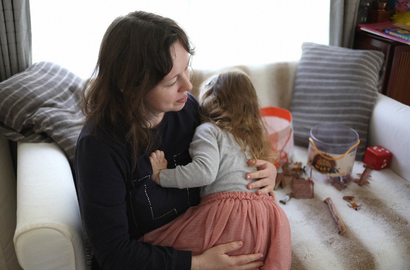 In Photos: Ukrainian evacuees look to the future as they begin new ...