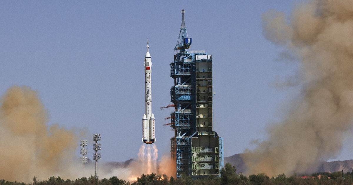 China launches mission to complete space station assembly - The Mainichi