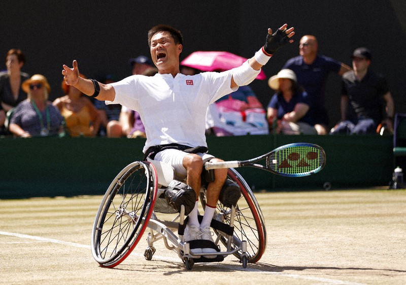 Kunieda finally gets wheelchair singles title at Wimbledon - The Mainichi