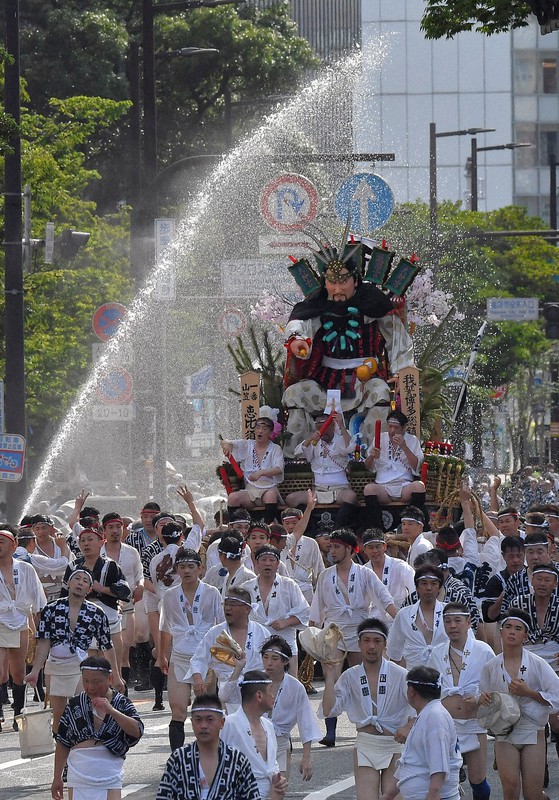 In Photos: Brilliant floats make triumphant return to Hakata Gion ...