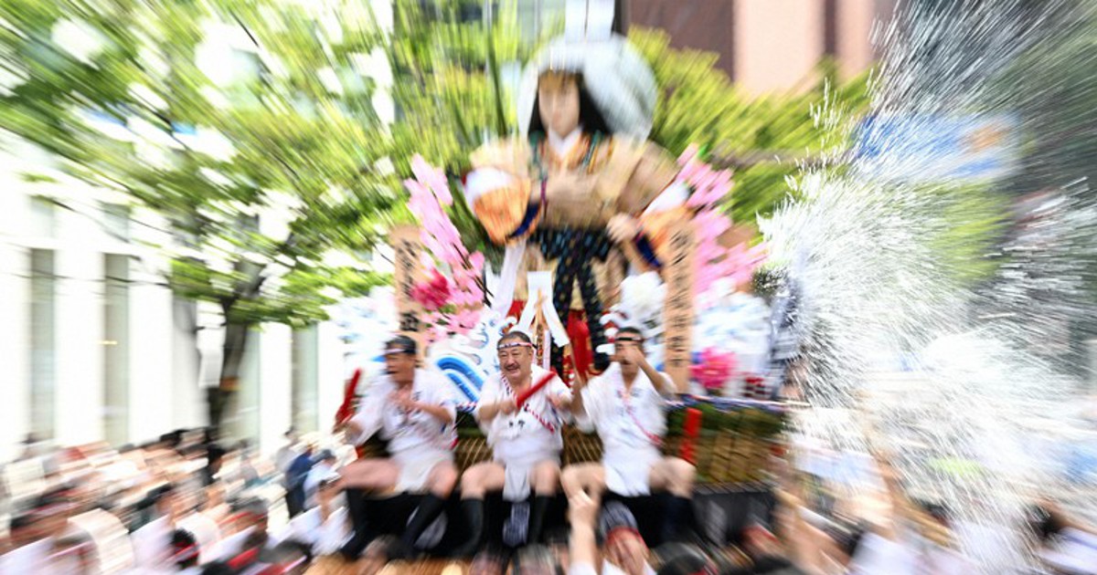 In Photos: Brilliant floats make triumphant return to Hakata Gion ...