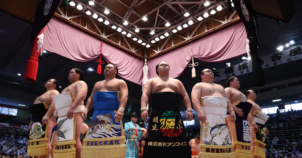 9 more sumo wrestlers forced to quit Nagoya tourney after COVID case at ...