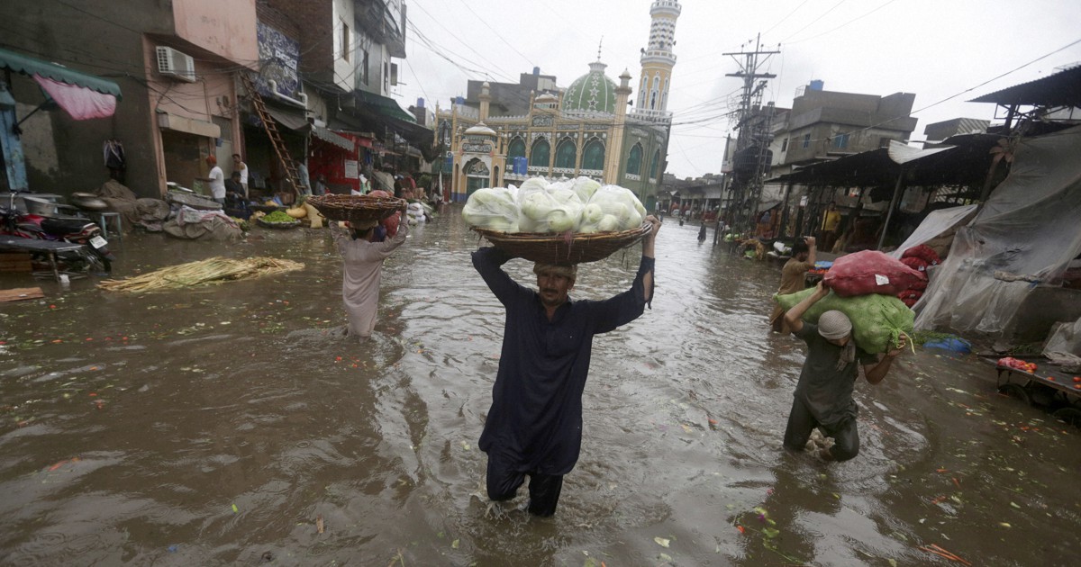 Death toll from weekslong rains in Pakistan rises to 282 - The Mainichi