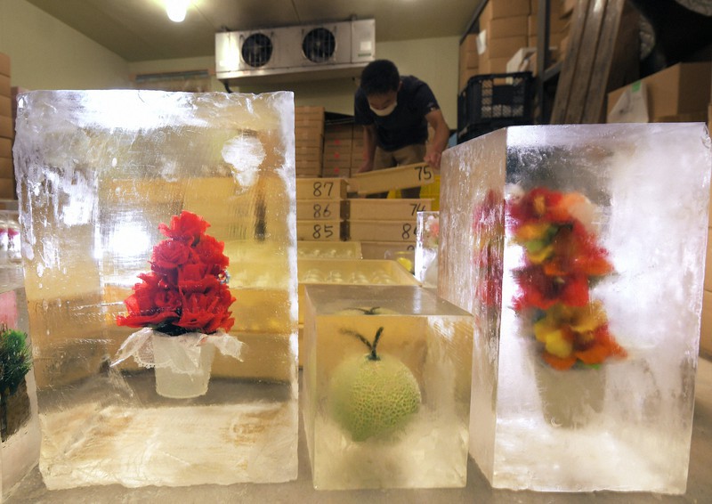 In Photos: 'Ice flowers' flourishing as Japan seeks to beat summer heat ...