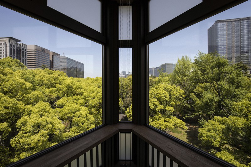 Retro Japan: Triangular library & museum in Tokyo offers panoramic ...