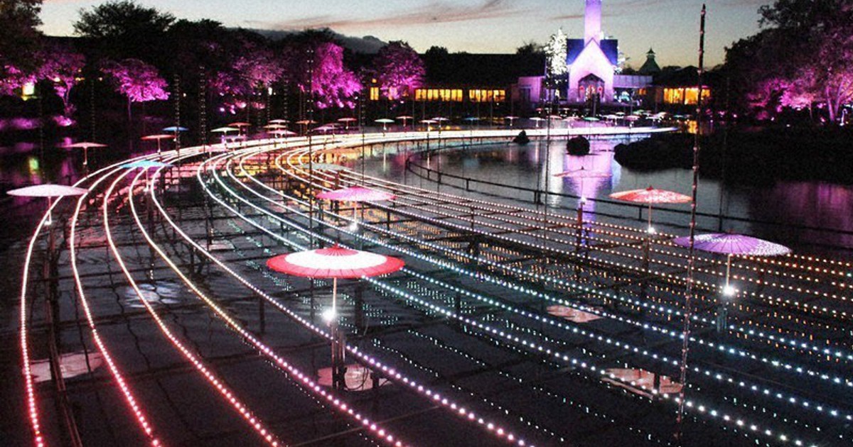 Japan Photo Journal: LED 'Milky Way' galaxy the star of spectacular ...