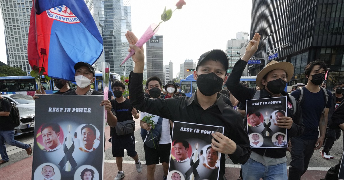 Myanmar executions revive pressure for more sanctions - The Mainichi