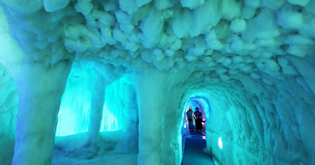 In Photos: Hokkaido Ice Pavilion gives visitors real chills in ...